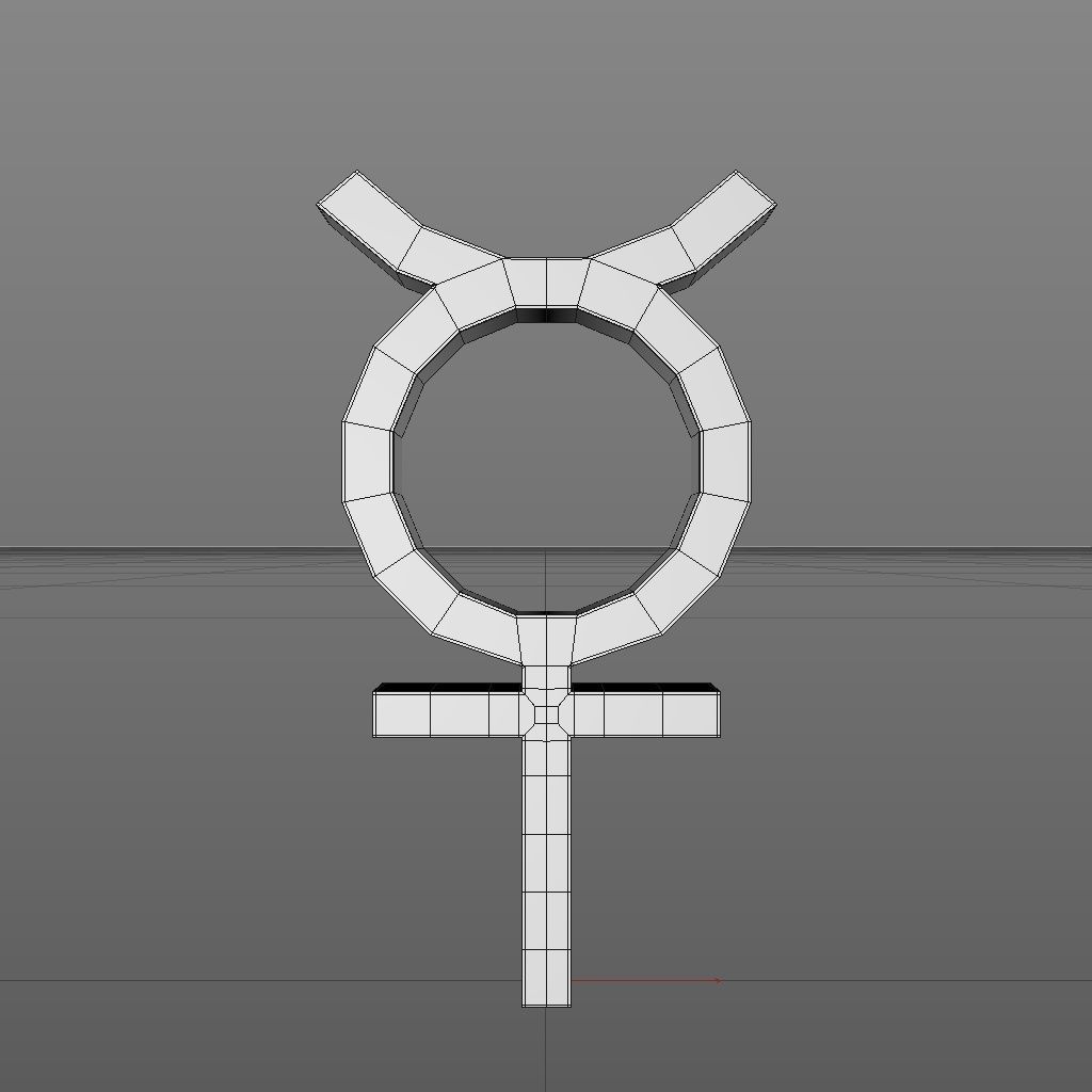 Alchemy Symbol 3D model | CGTrader