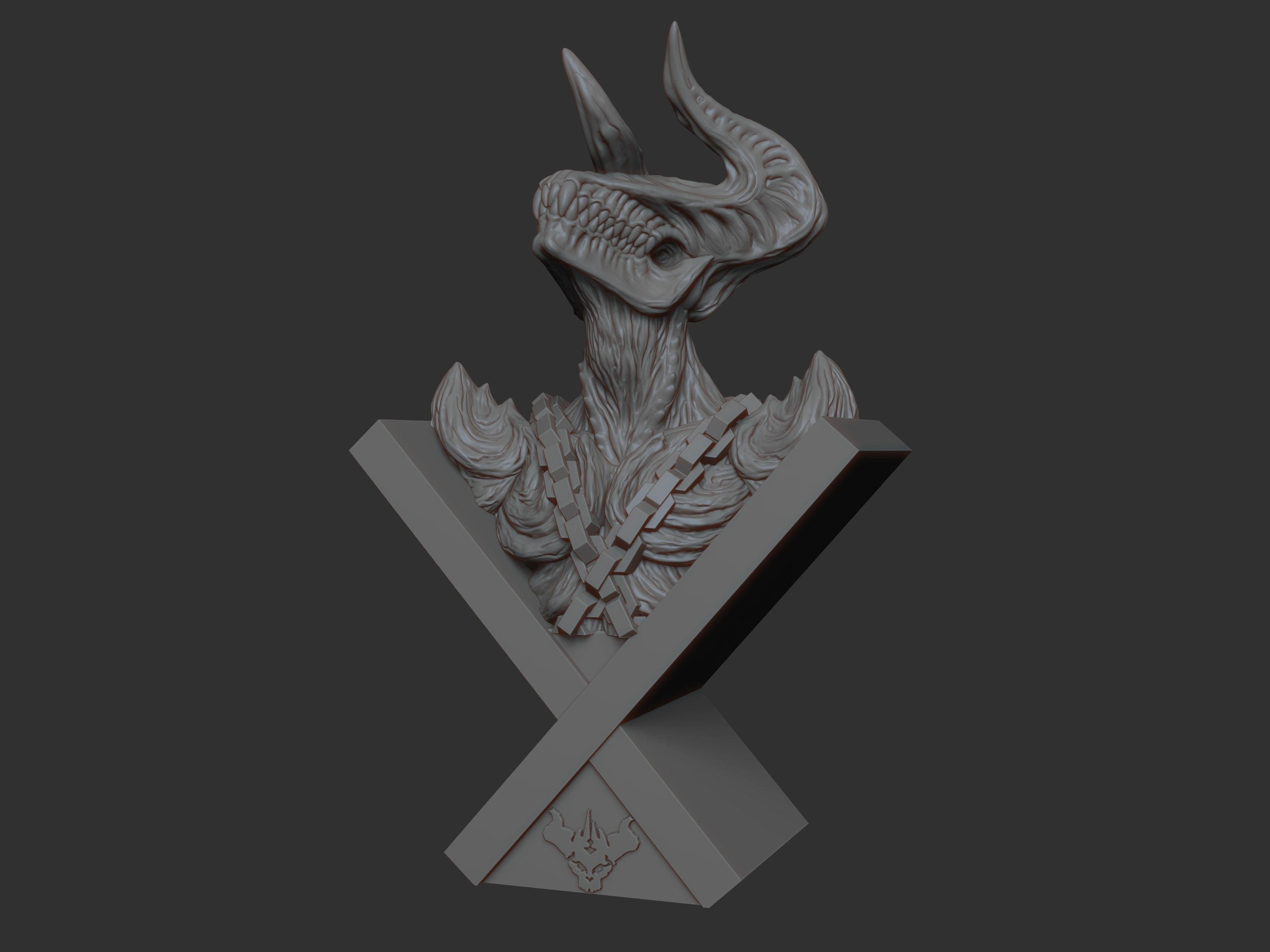 Surtr bust 3D model 3D printable | CGTrader