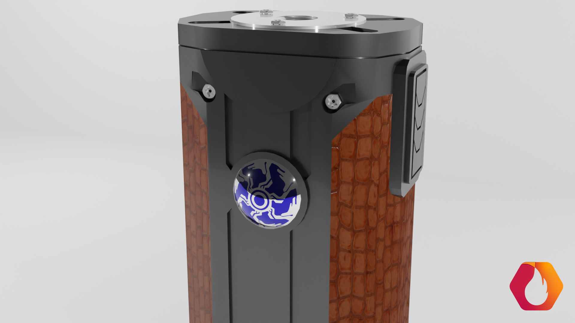 Vape Smoant Cylon Box Mod and Drip Type 3D model | CGTrader