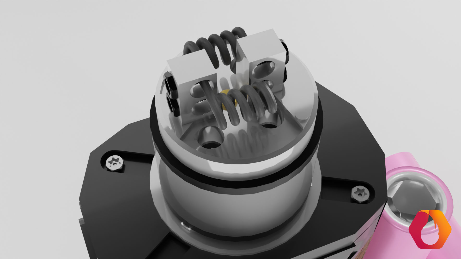 Vape Smoant Cylon Box Mod and Drip Type 3D model | CGTrader