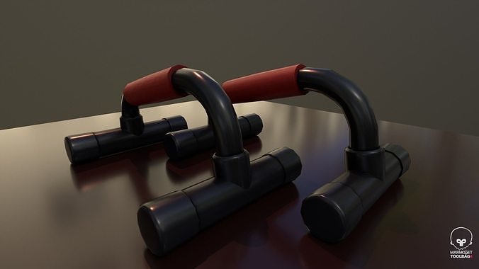 Push-Up Bar free VR / AR / low-poly 3D model | CGTrader