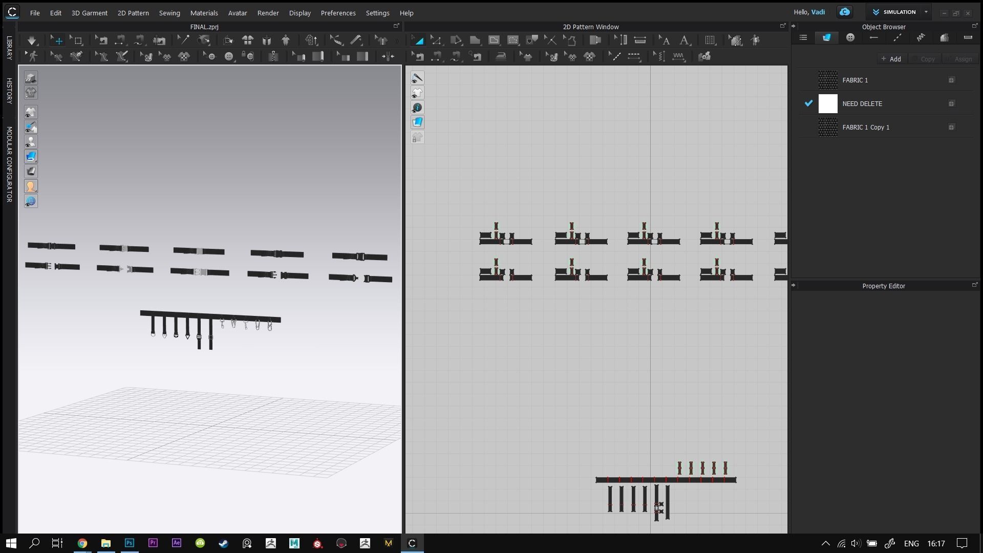 Pack of Buckles Marvelous Designer project and Zbrush IMM 3D model ...