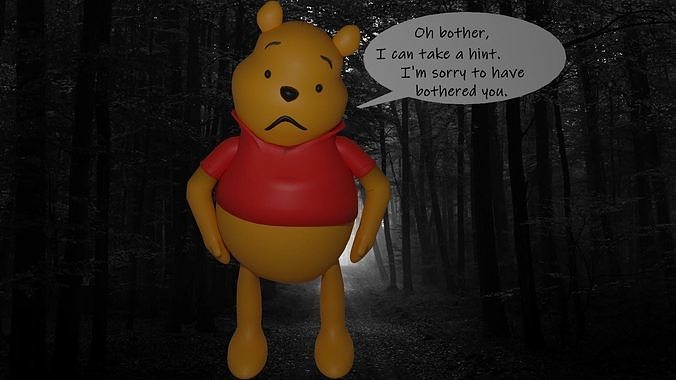 Silly ol bear 3D model | CGTrader