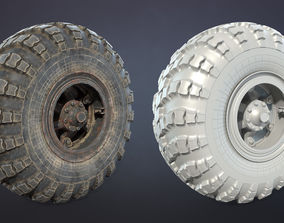 Low-poly Car wheel 3D Models | CGTrader