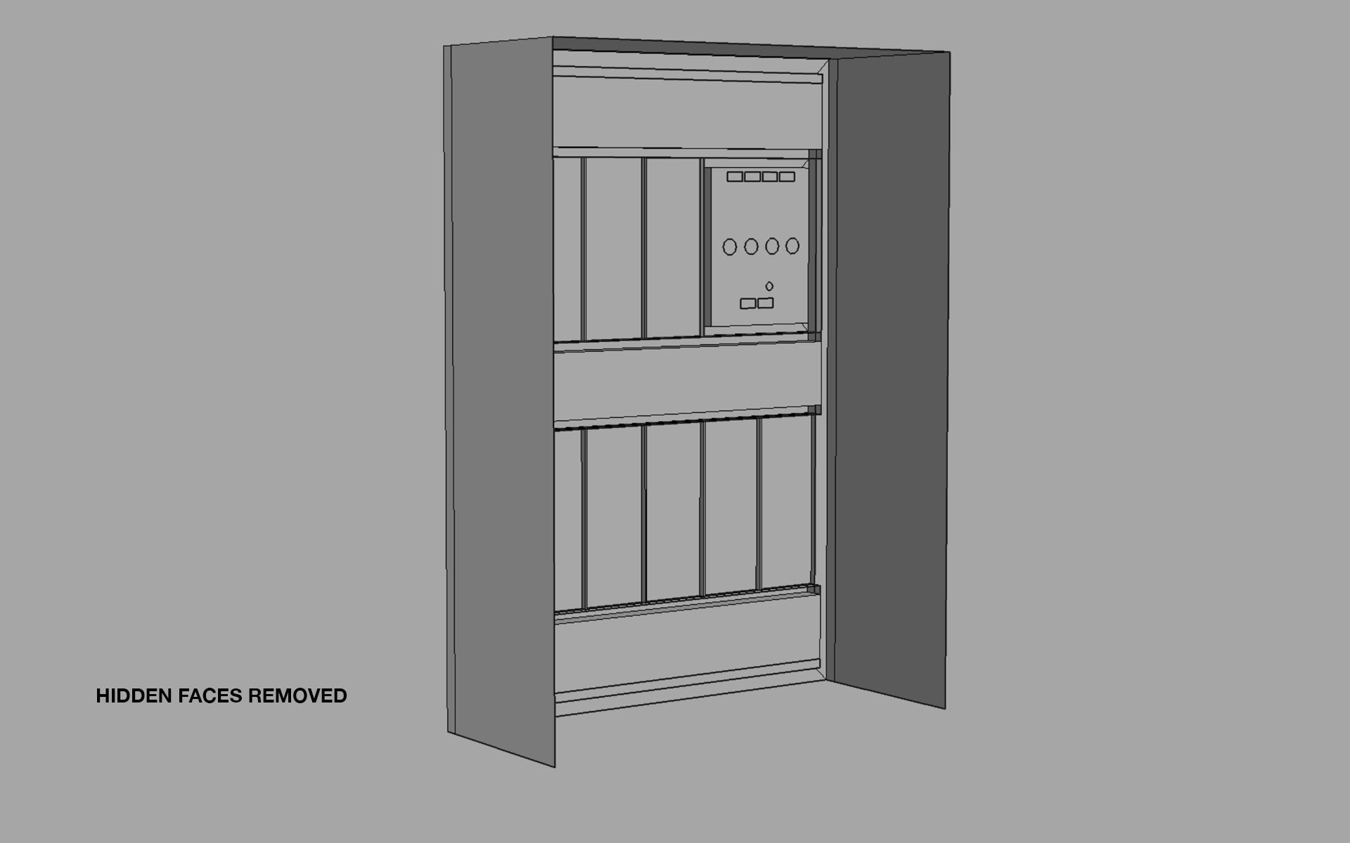 3D model Vintage Mainframe Computer VR / AR / low-poly | CGTrader
