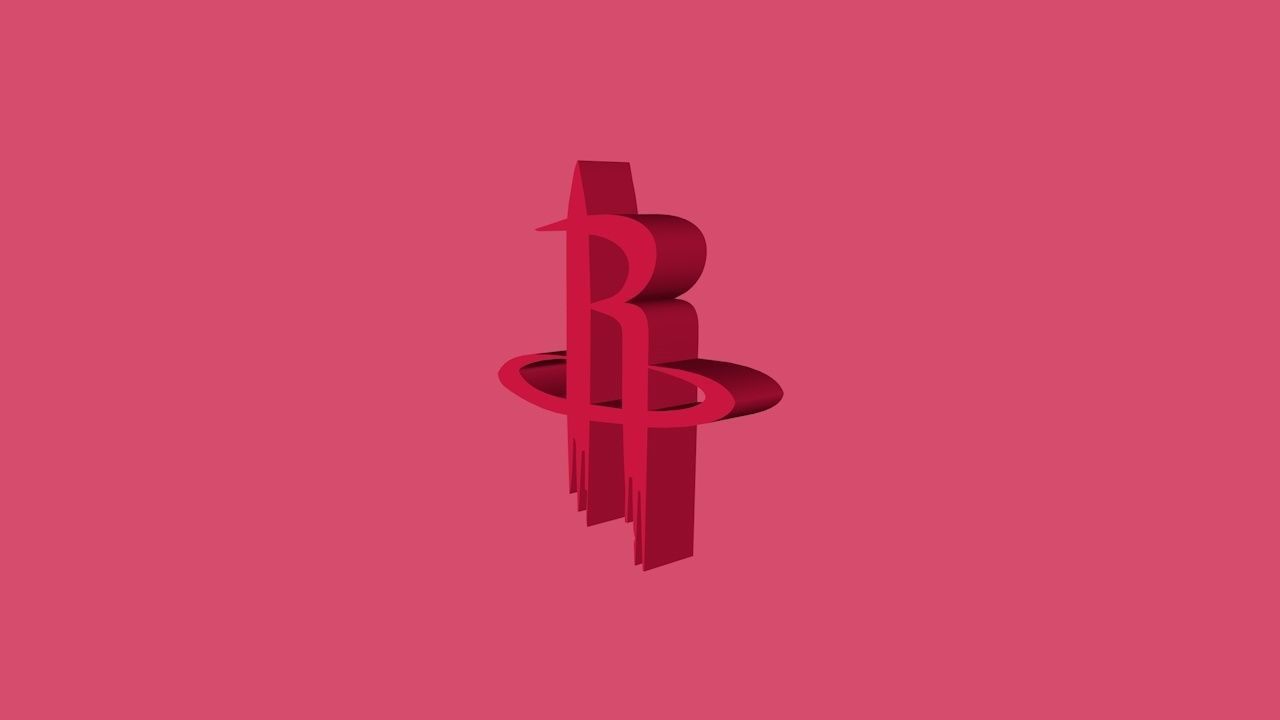 Houston Rockets Team Logo 3D model | CGTrader