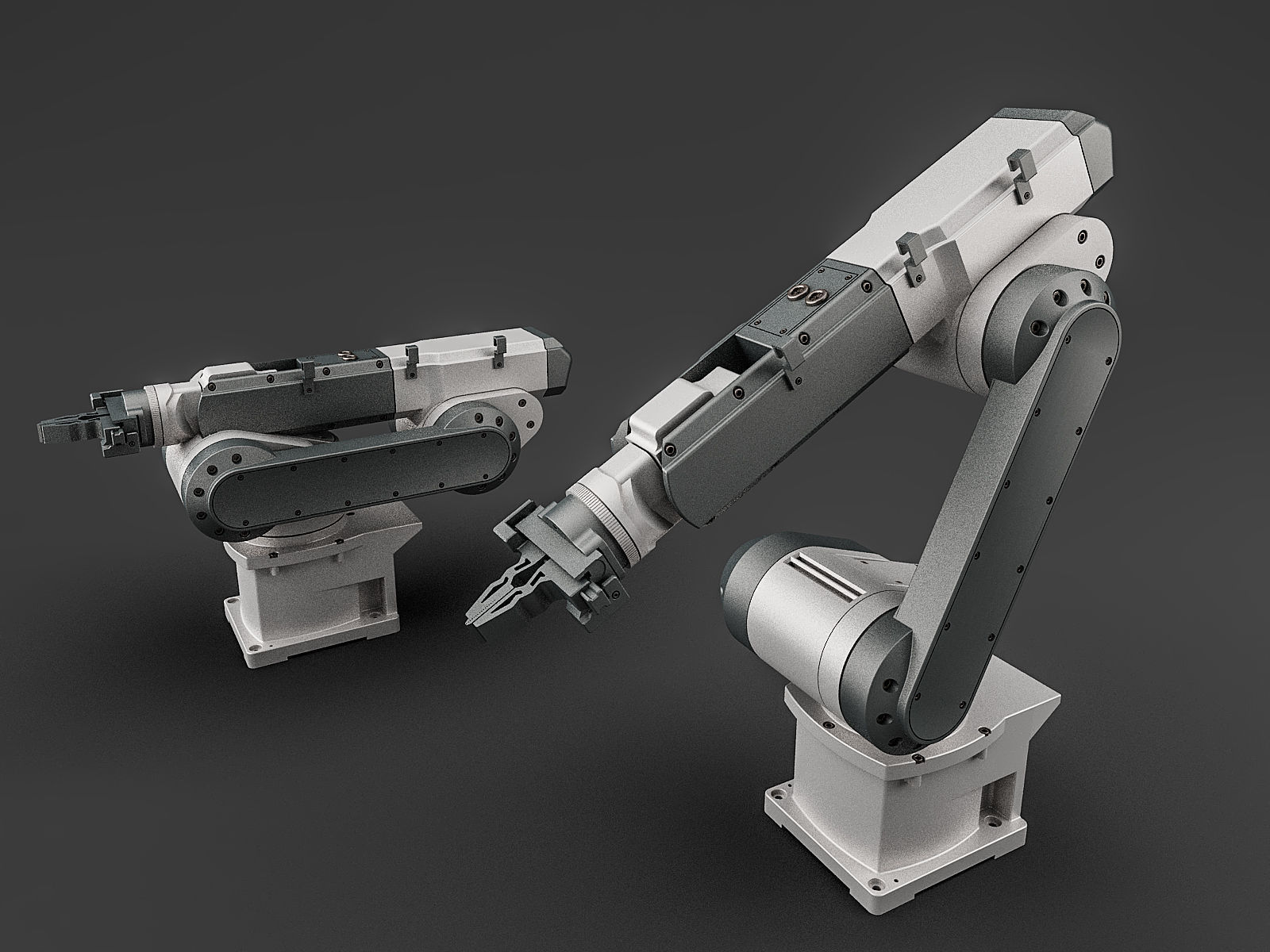 Mechanical arm fiction 3D model | CGTrader