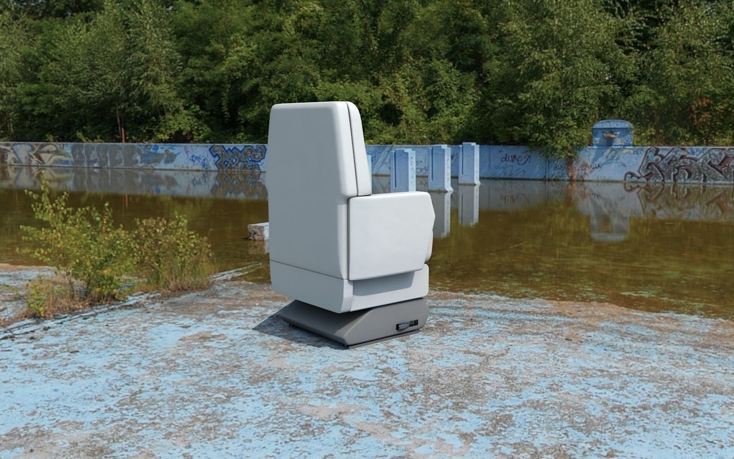 Airplane Chair free 3D model | CGTrader
