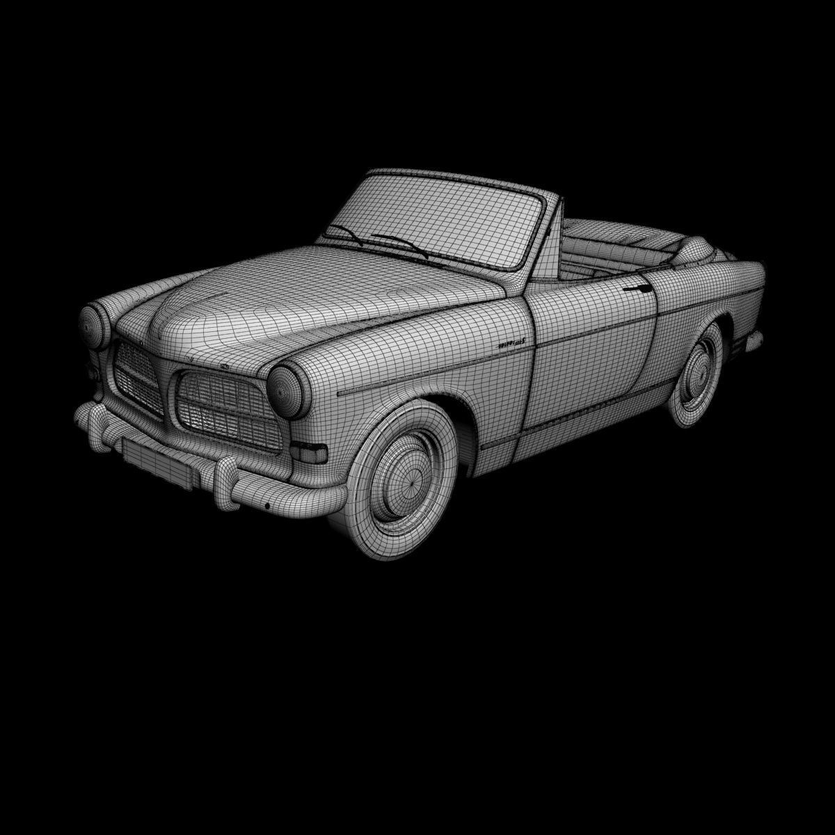 Volvo Amazon Convertible 3D model | CGTrader