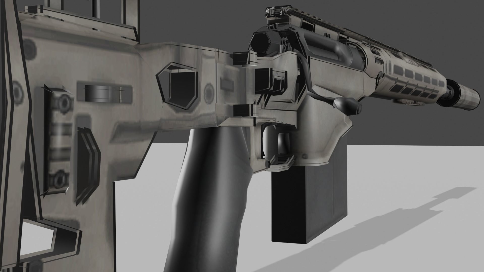 3D model Remington Modular Sniper Rifle MSR VR / AR / low-poly | CGTrader