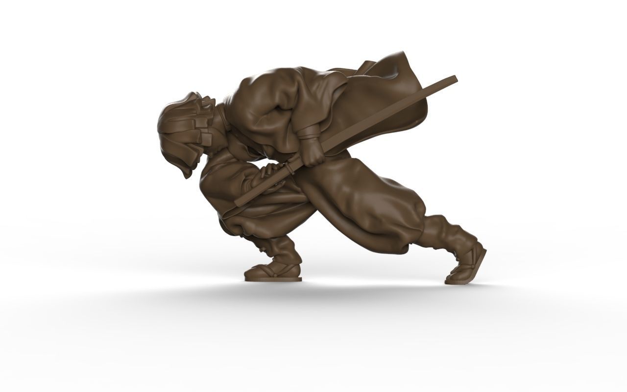 Zenitsu 3D model 3D printable | CGTrader