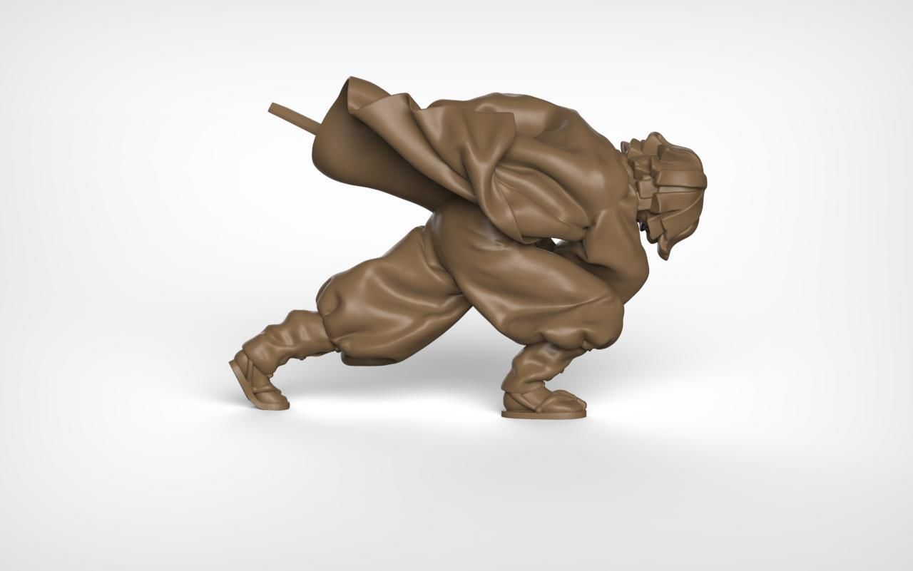 Zenitsu 3D model 3D printable | CGTrader