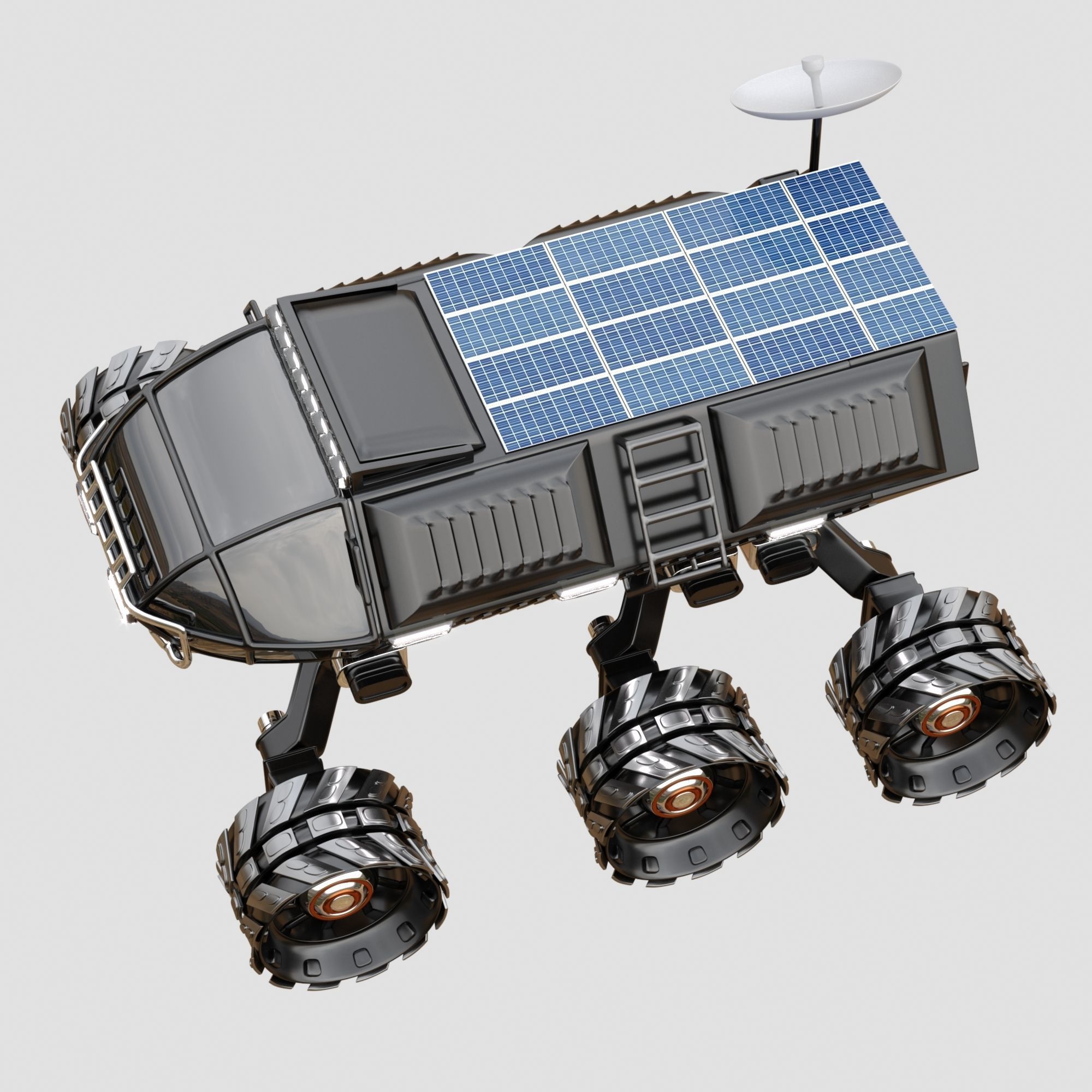 Rover Mars explorer 3D model | CGTrader