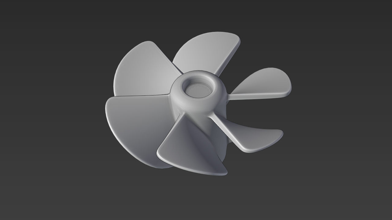 12 Boat Propeller 3D model 3D printable | CGTrader