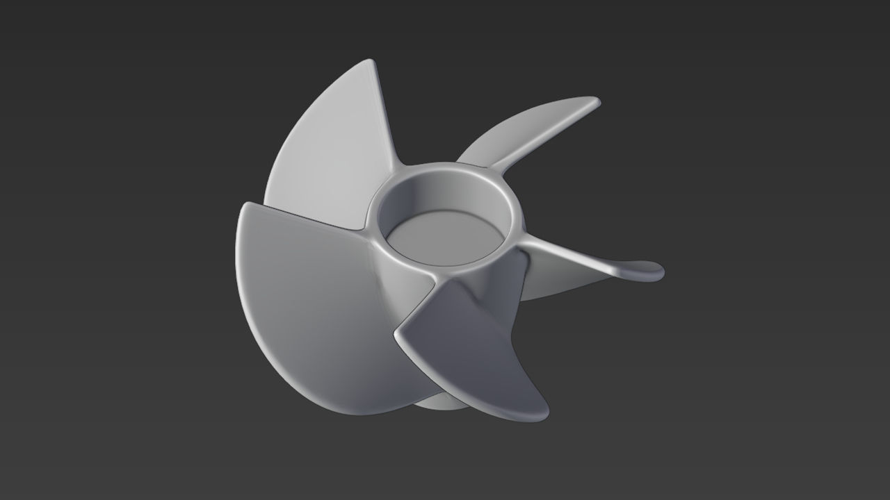 12 Boat Propeller 3D model 3D printable | CGTrader