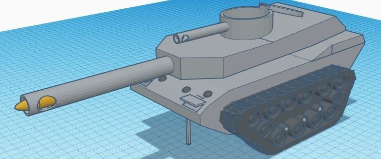 Custom Made Tank 3D model 3D printable | CGTrader
