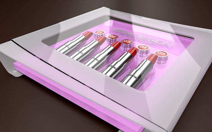 POSM Acrilyc Cashtray Display free 3D model 3D printable | CGTrader