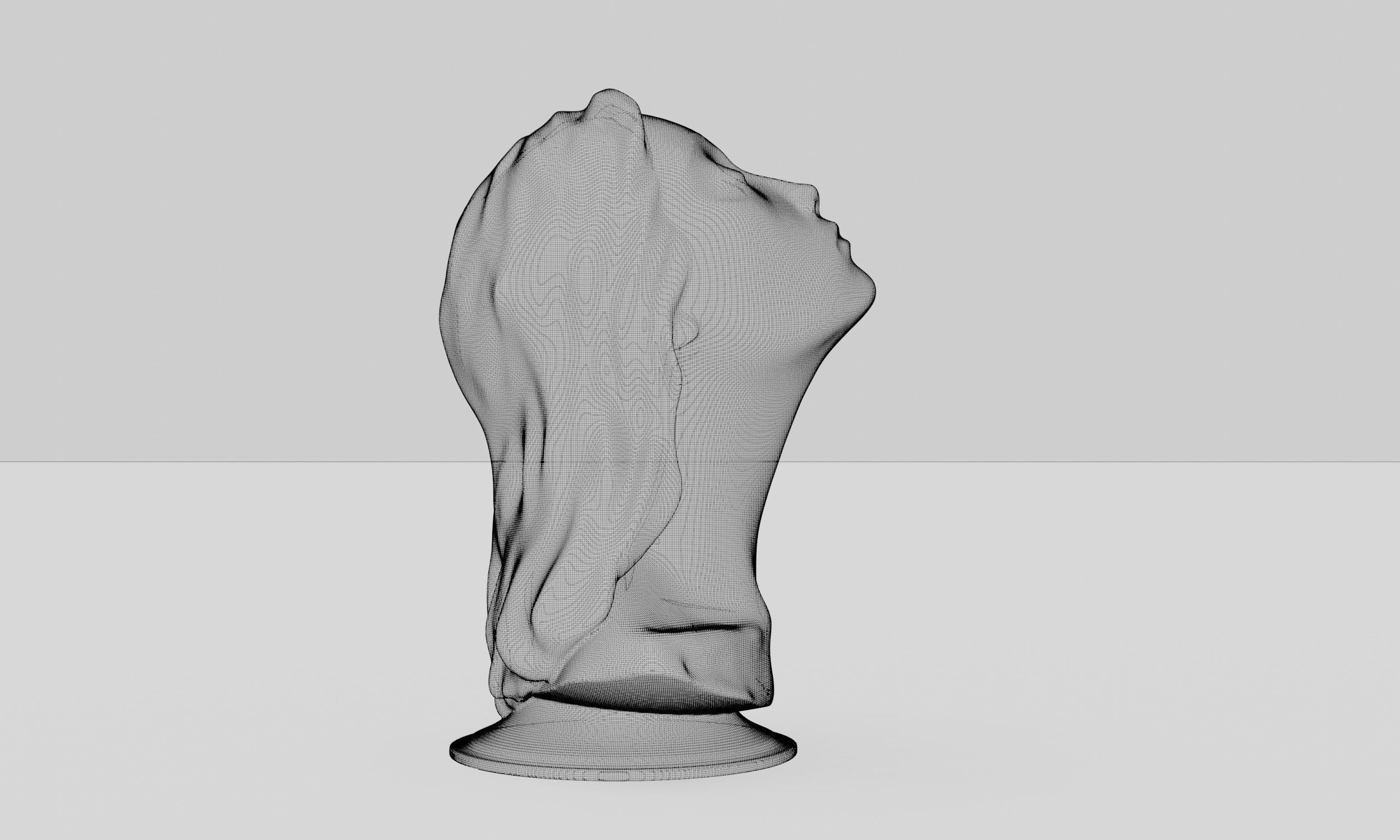 Female bust 3D print model 3D model 3D printable | CGTrader