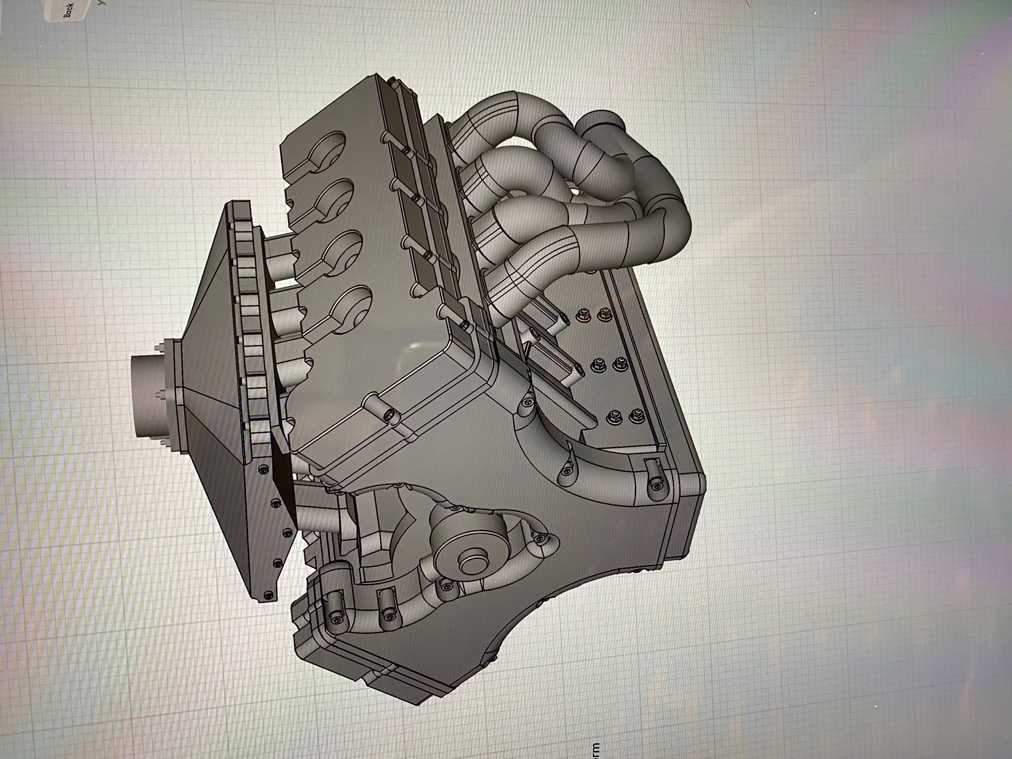 MMR Billet Coyote X Engine 5 Configs 3D model 3D printable | CGTrader