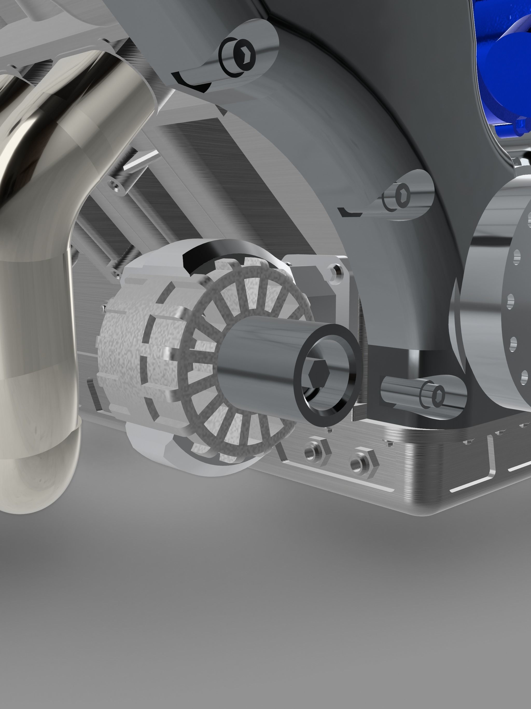 MMR Billet Coyote X Engine 5 Configs 3D model 3D printable | CGTrader