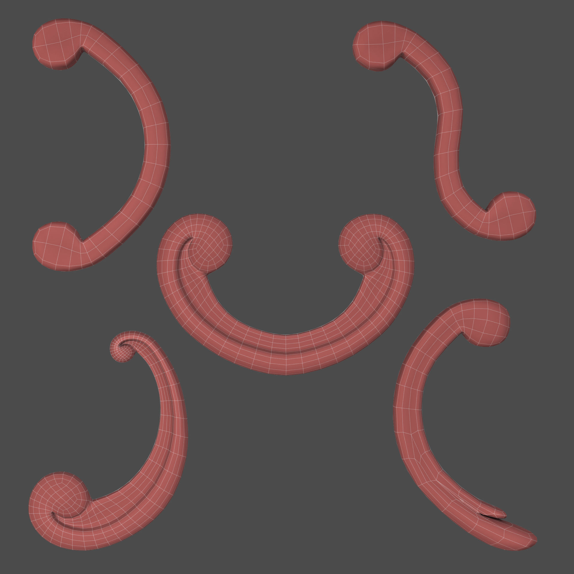 3D model Scroll 01 VR / AR / low-poly | CGTrader