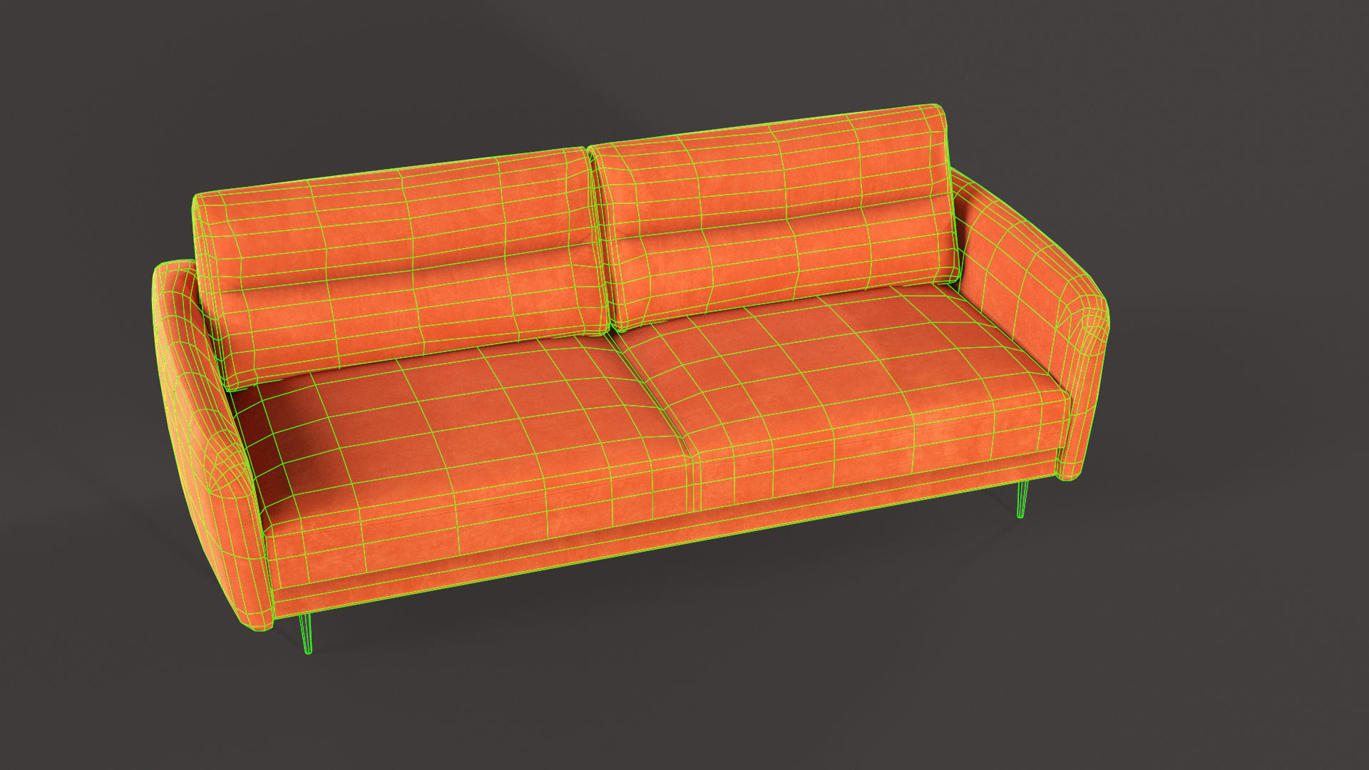 3D model Low-Poly Sofas VR / AR / low-poly | CGTrader