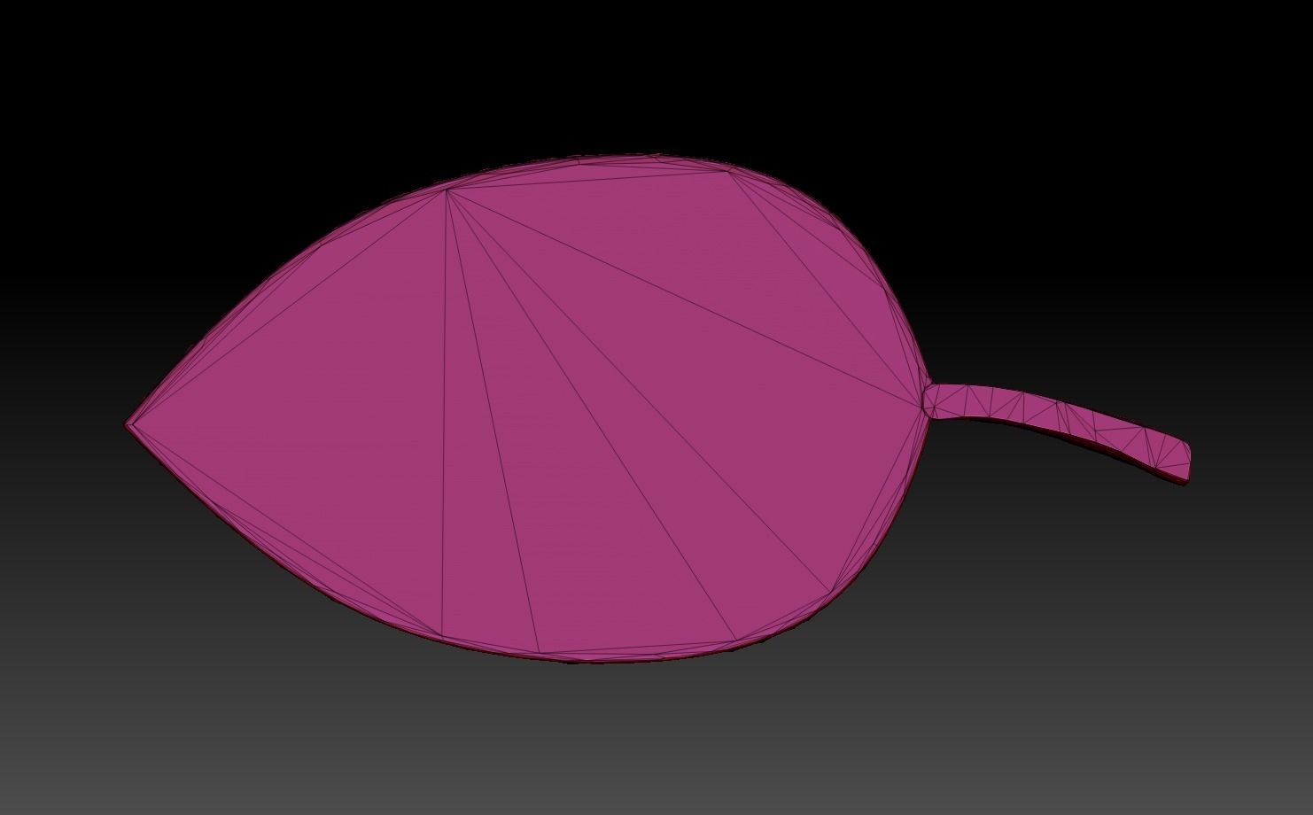 Green Leaf 3D model 3D printable | CGTrader