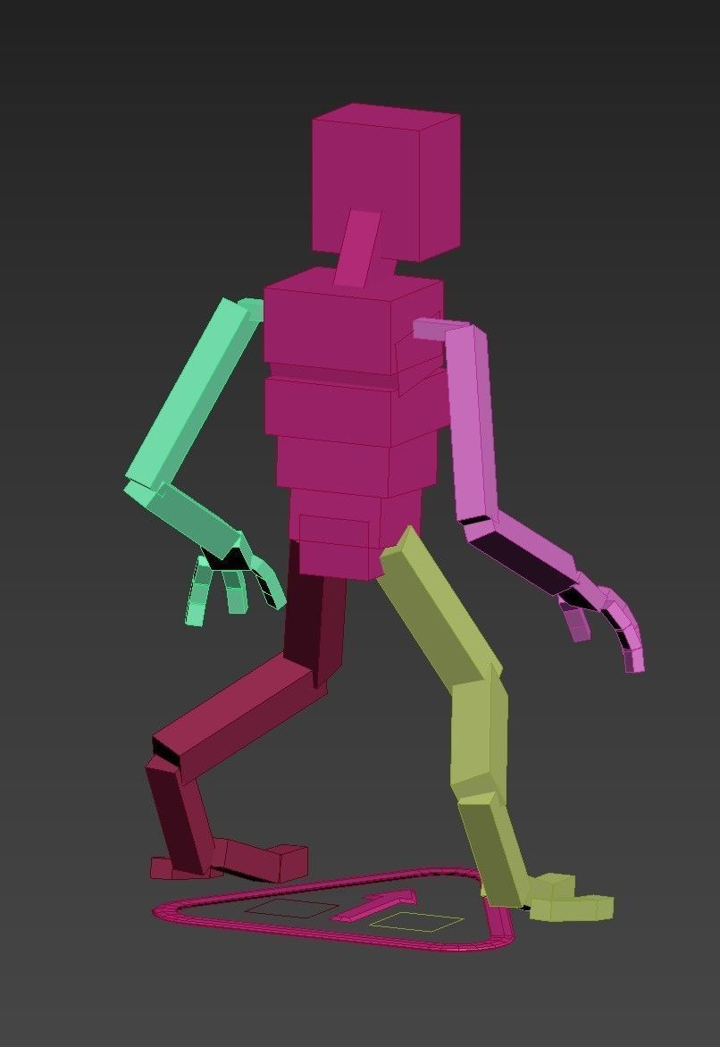 3D model Alien Low-poly VR / AR / low-poly rigged | CGTrader