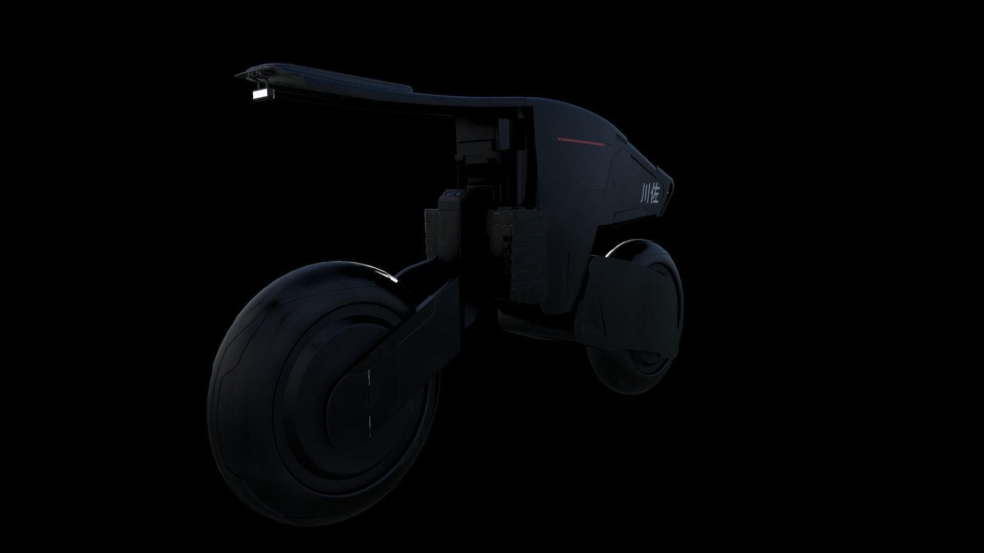 Cyberpunk Motorcycle Concept Design 3D model | CGTrader