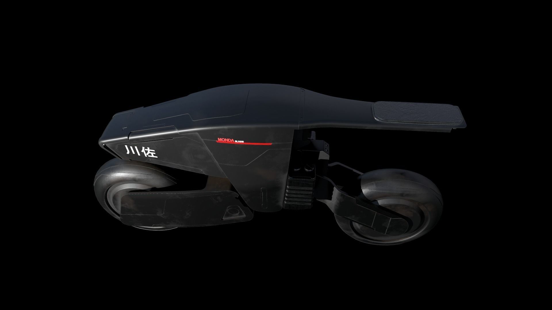 Cyberpunk Motorcycle Concept Design 3D model | CGTrader