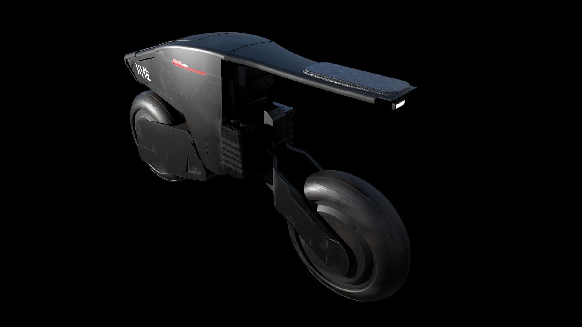 Cyberpunk Motorcycle Concept Design 3D model | CGTrader