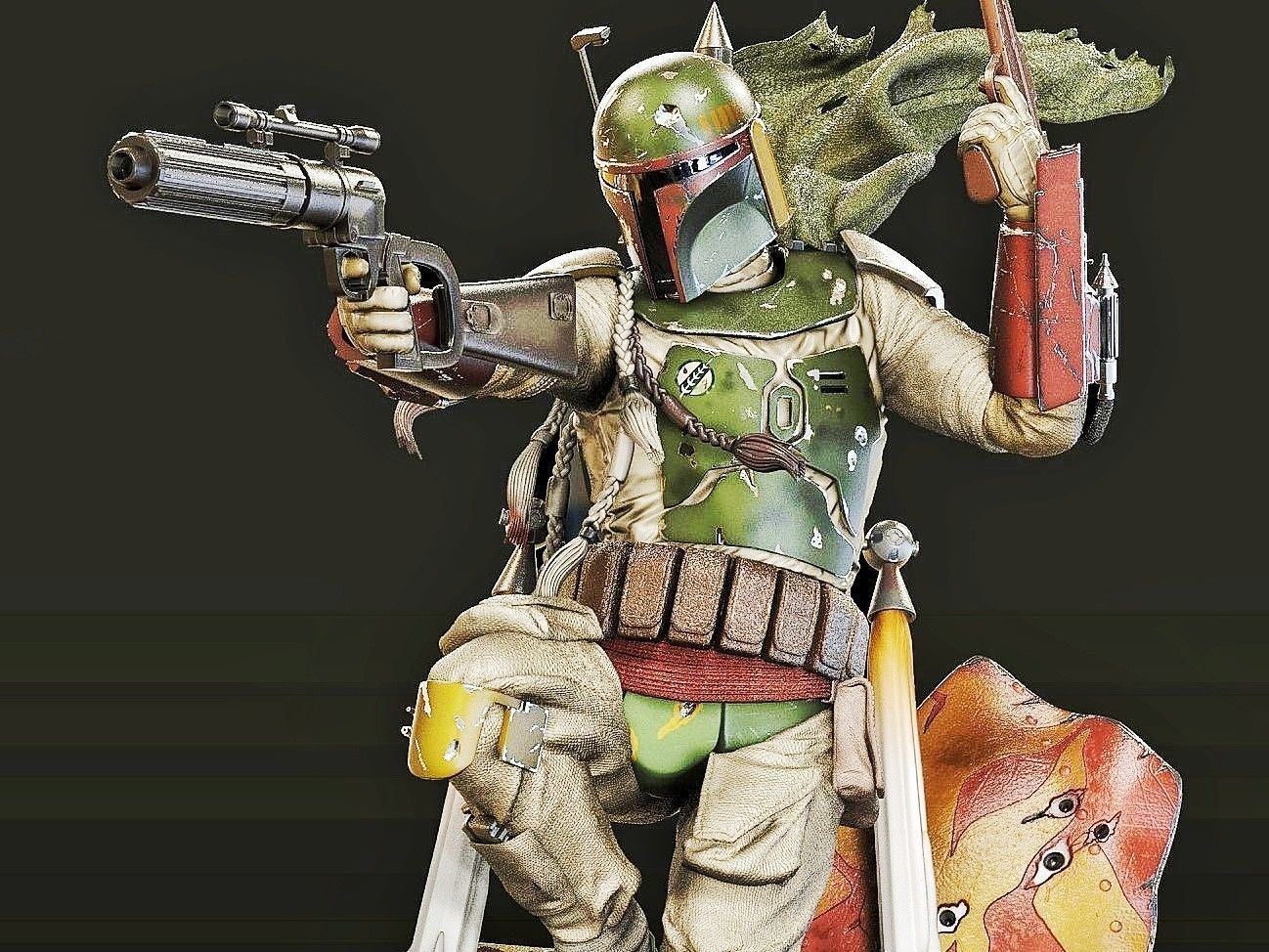 Boba Fett from Star Wars 3D print model | CGTrader