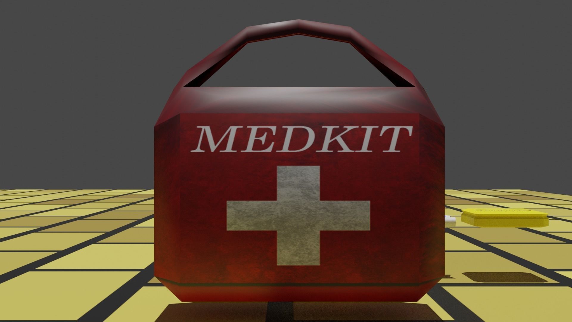 Low poly MEDKIT free 3D model | CGTrader