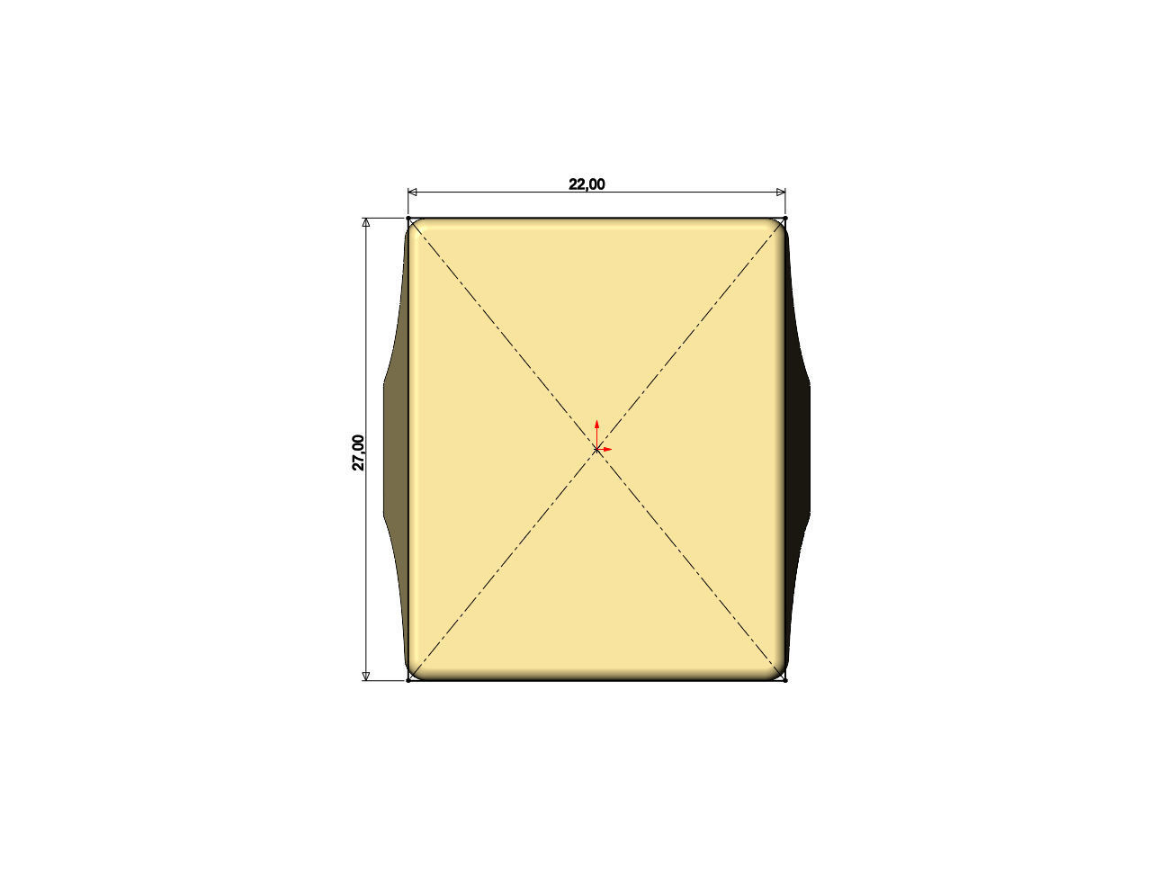 Large basic flat top rectangular signet ring 3D model 3D printable ...