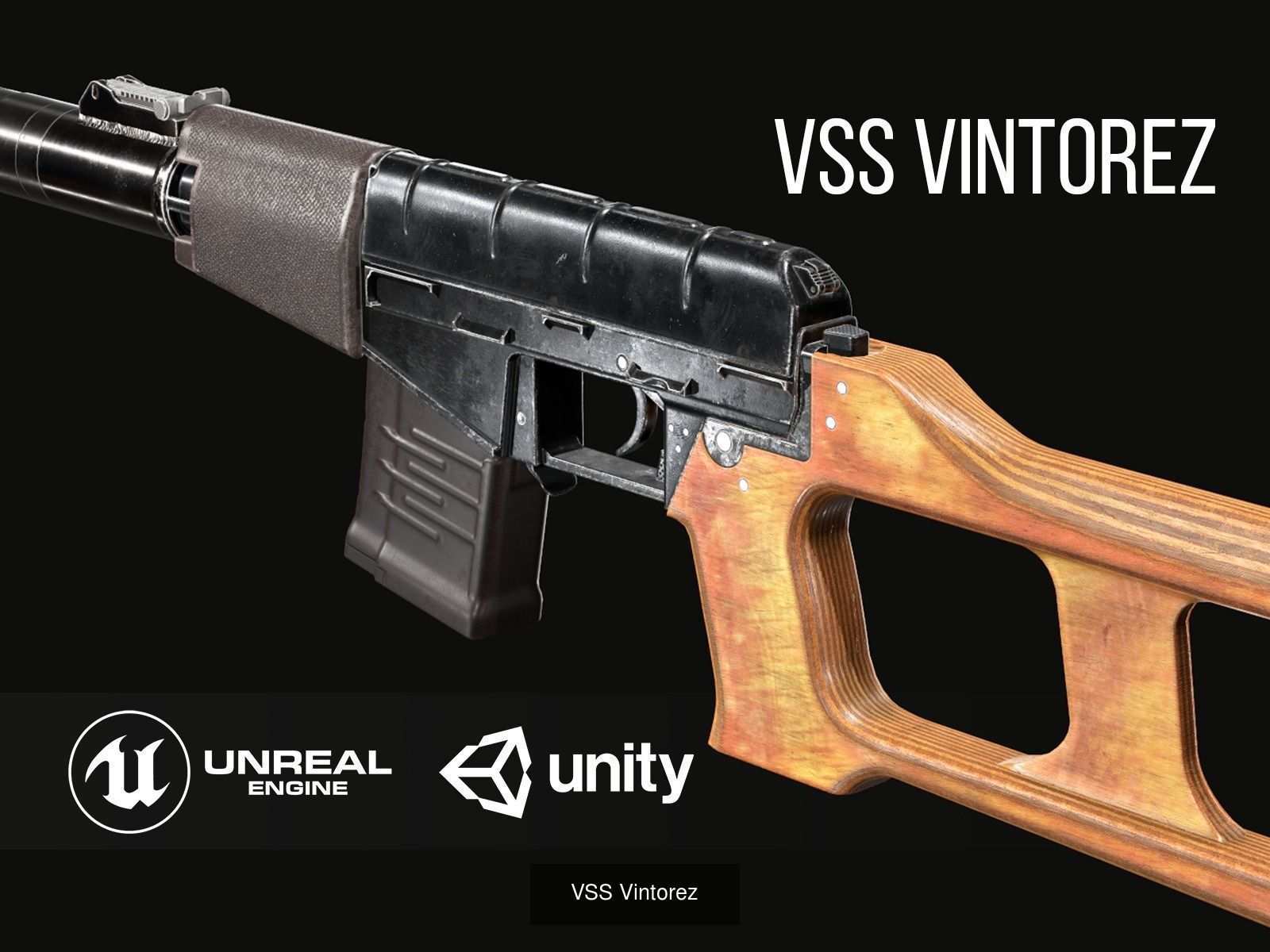 AS Val and VSS Vintorez Pack 3D Model Collection | CGTrader