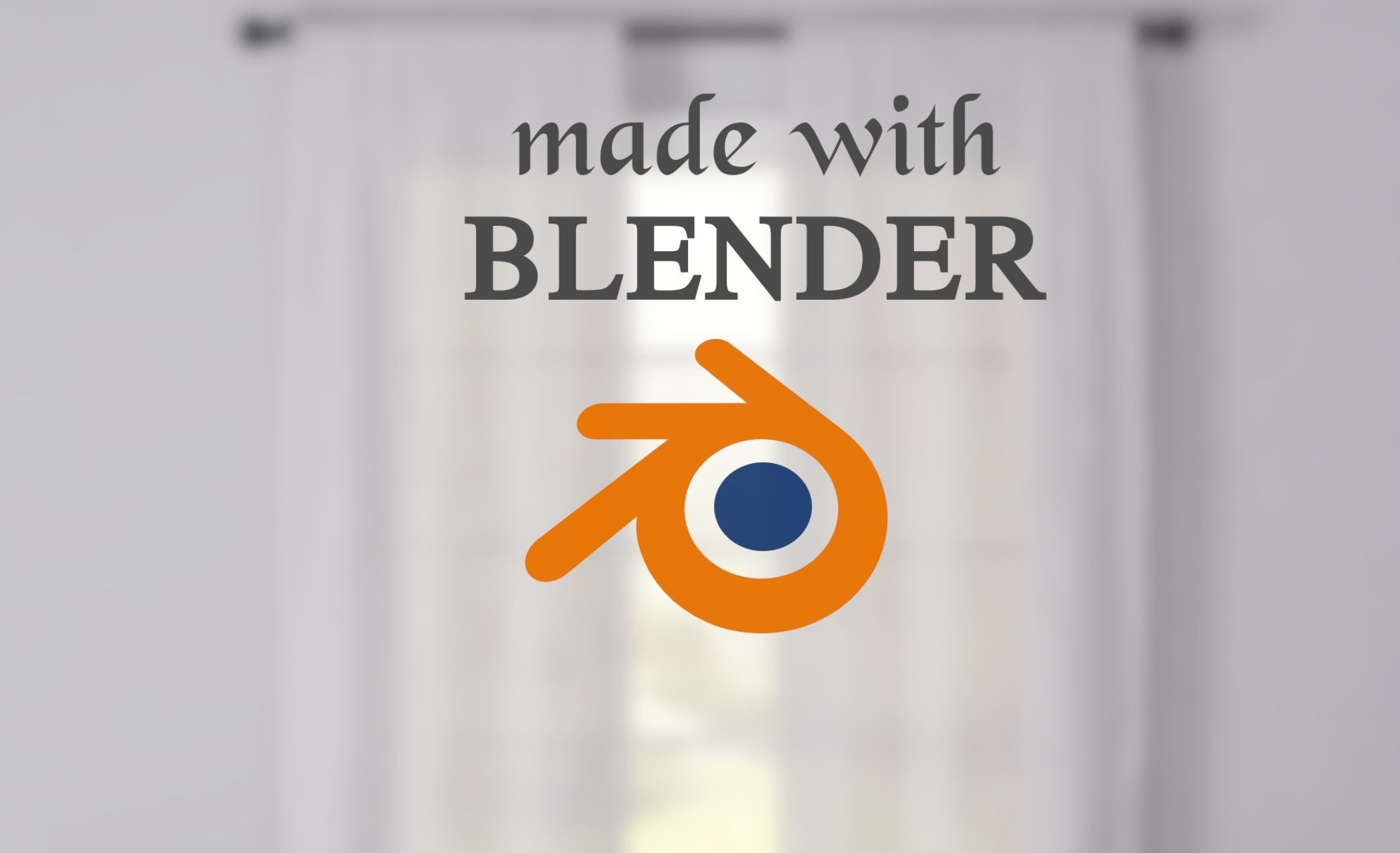 Semi-Sheer Rod Pocket Curtain - Blender free 3D model | CGTrader