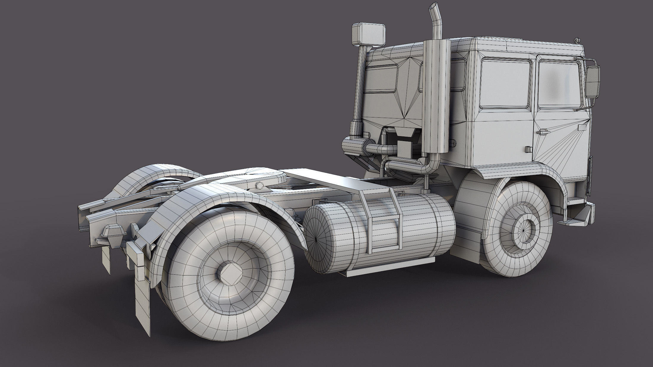 3D model Volvo F717 Rusty VR / AR / low-poly | CGTrader