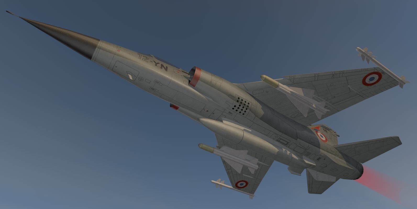 Dassault Mirage F1 3D model | CGTrader