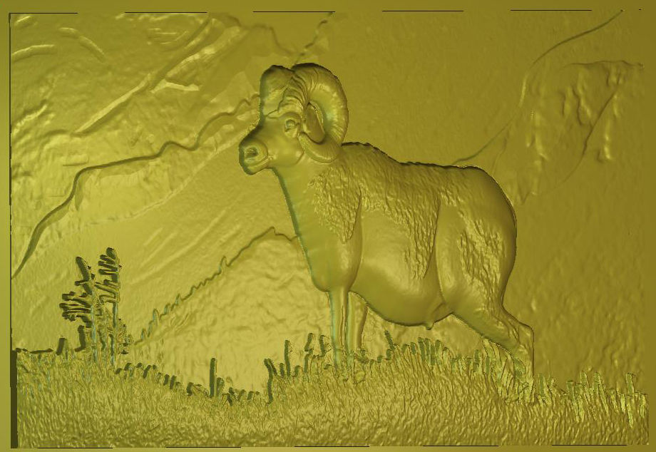 Argali-pano 3D model 3D printable | CGTrader