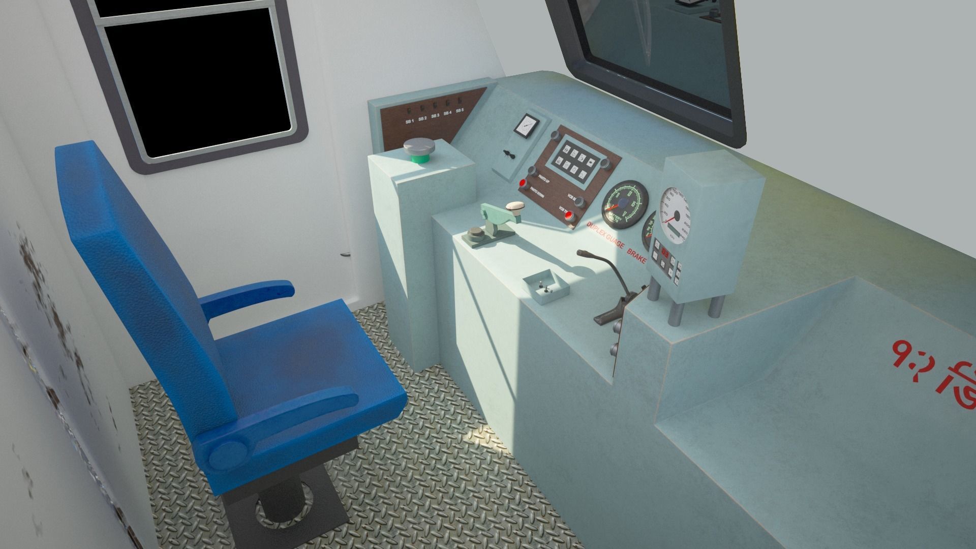 Bombardier EMU Local Train 3D model | CGTrader