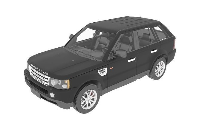range rover 3D model | CGTrader