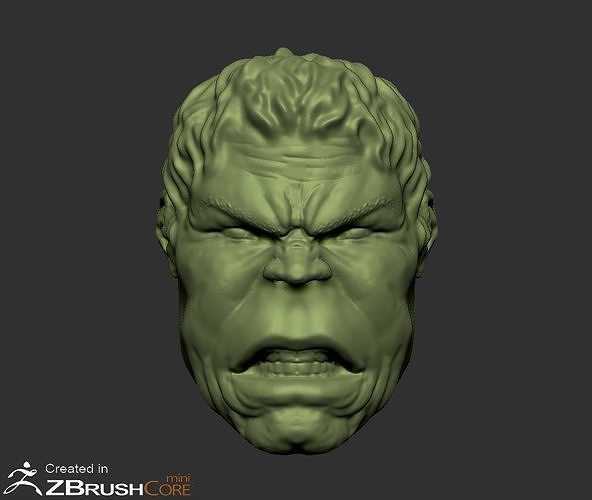 Hulk s Head free 3D model 3D printable | CGTrader