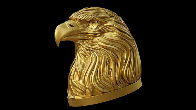Eagle Head 3D model 3D printable | CGTrader