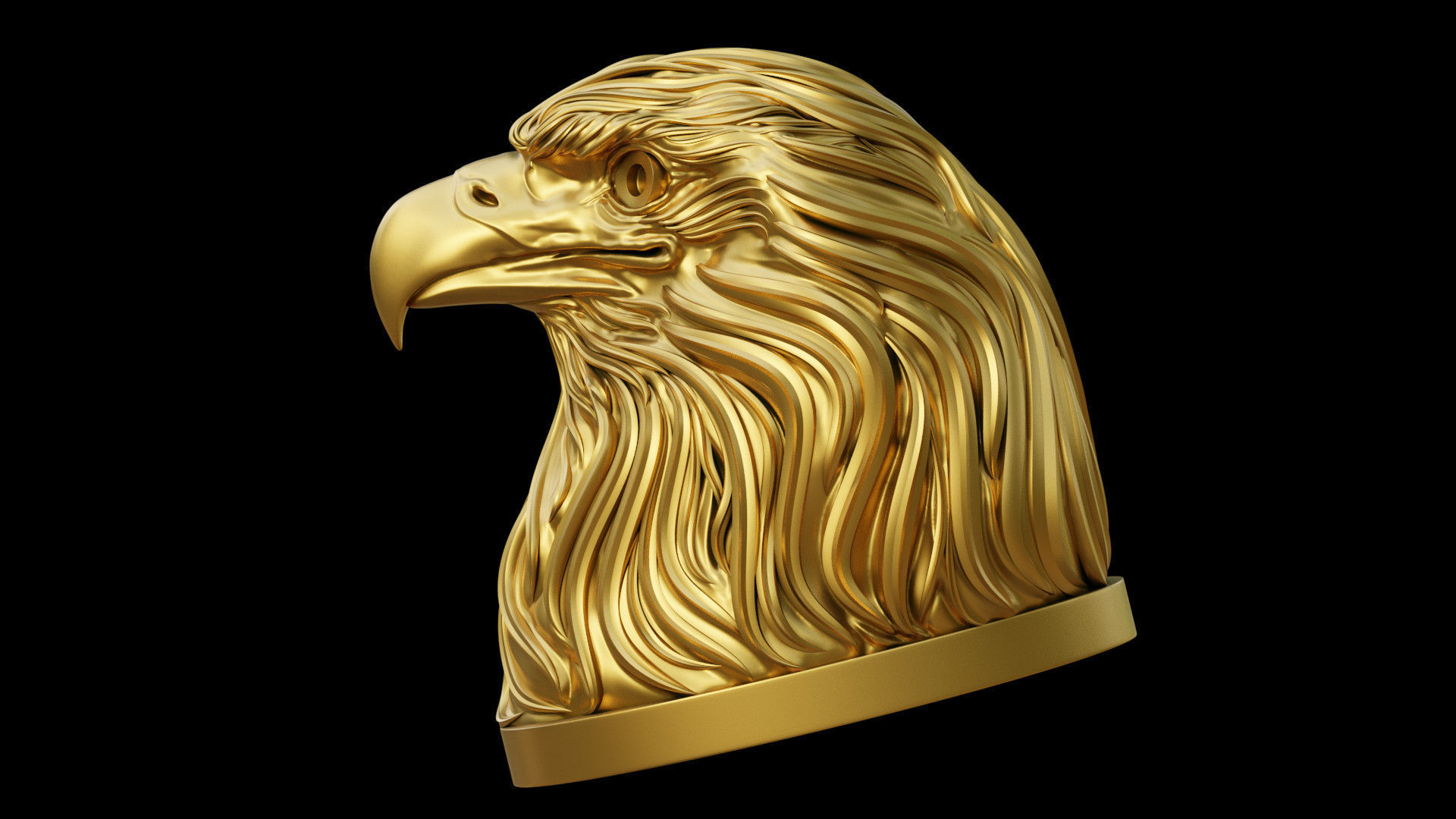 Eagle Head 3D model 3D printable | CGTrader