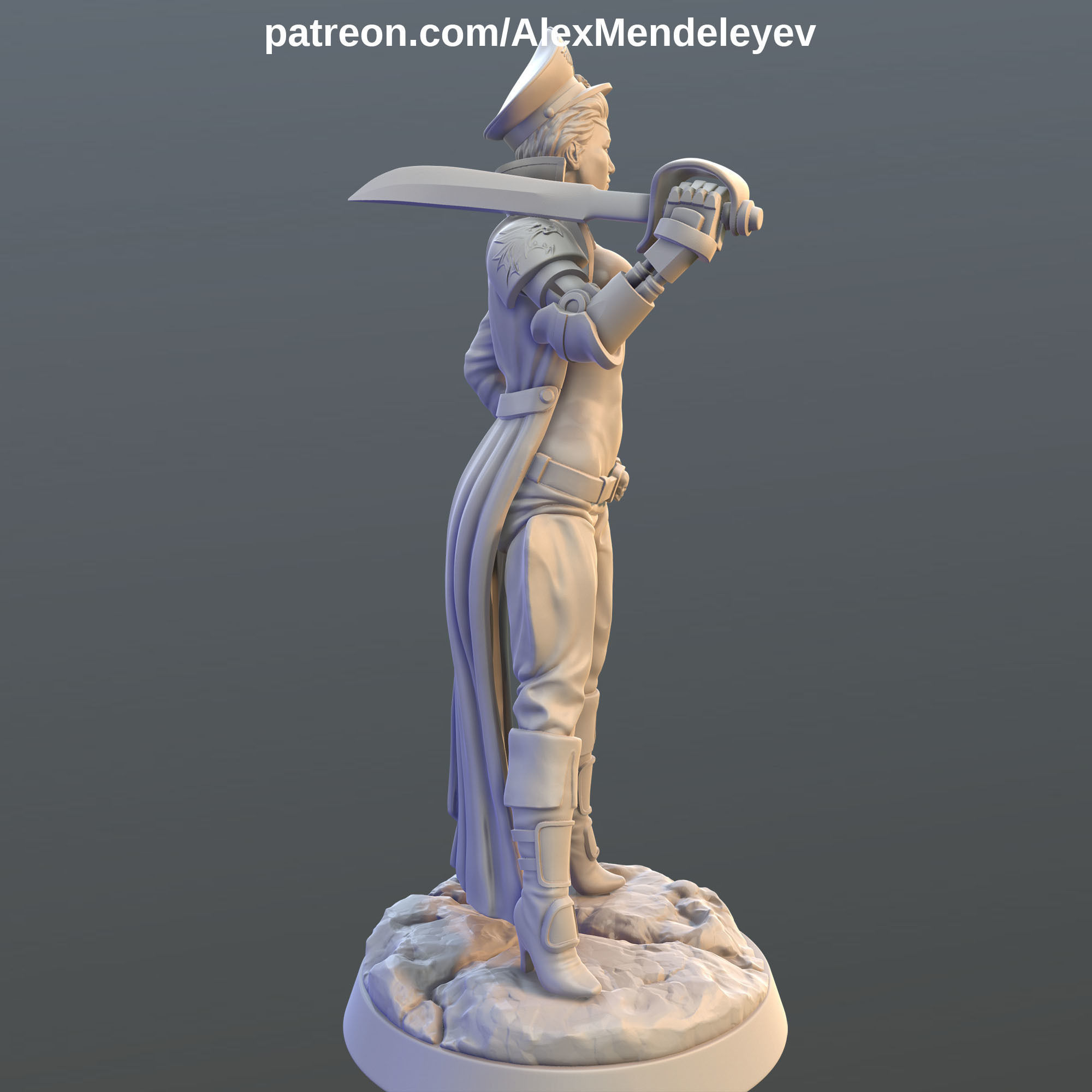 Imperium Officer 3D model 3D printable | CGTrader