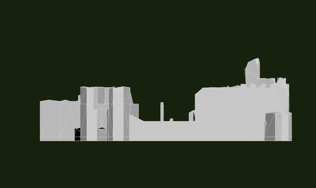 3D model Berry Pomeroy Castle VR / AR / low-poly | CGTrader