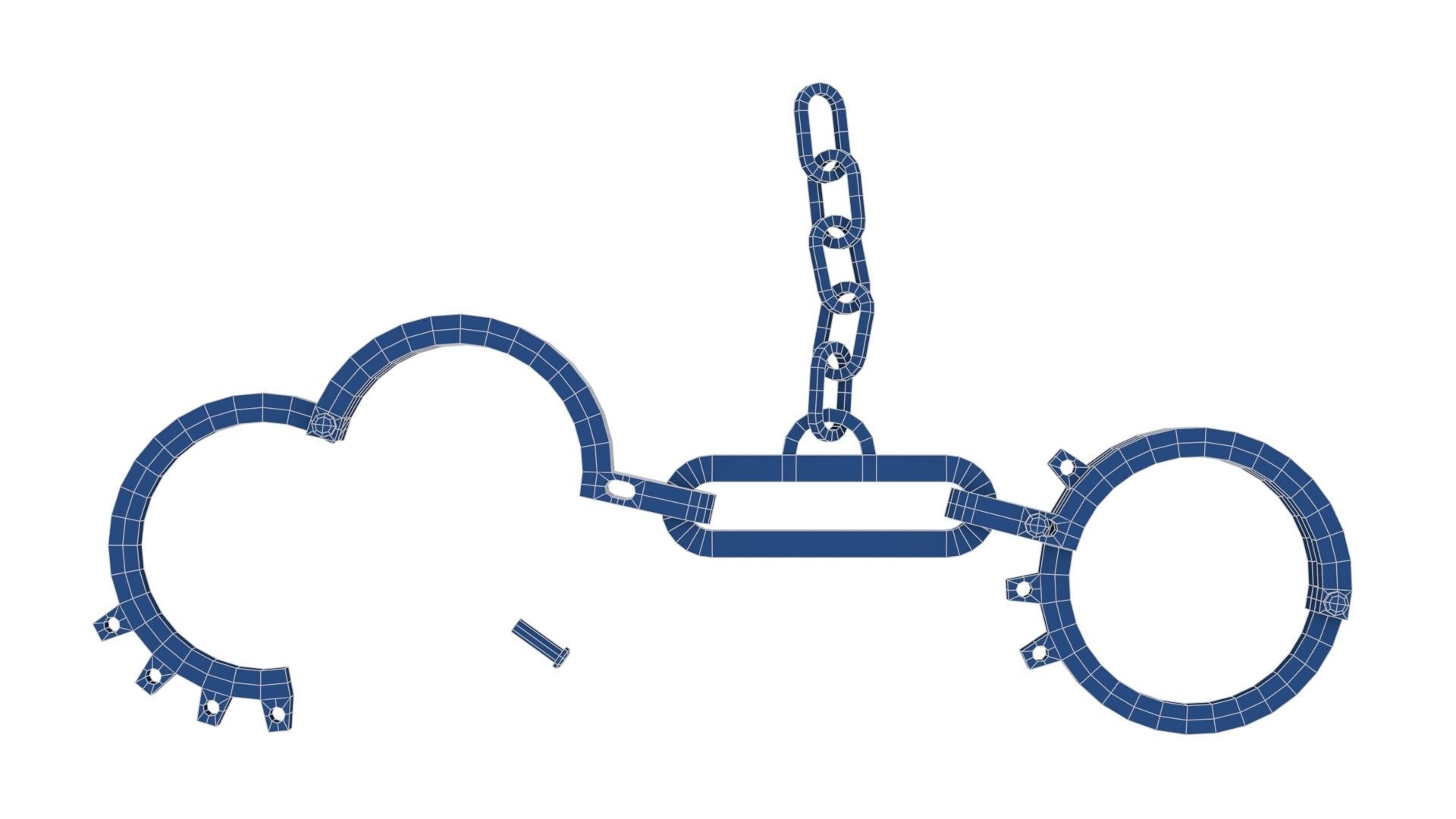 3D model Antique Slave Handcuffs VR / AR / low-poly | CGTrader