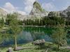 Lake Scene 3D model | CGTrader