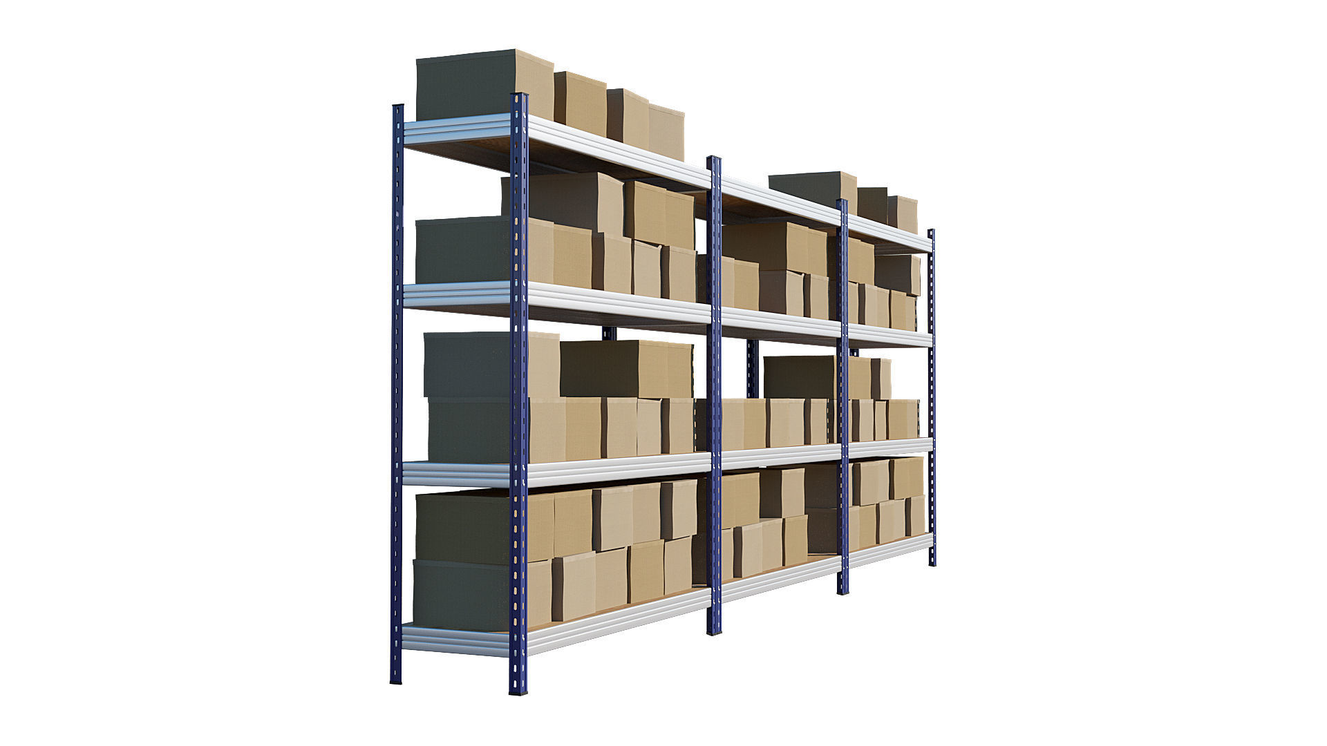 Warehouse Racking 3D model | CGTrader
