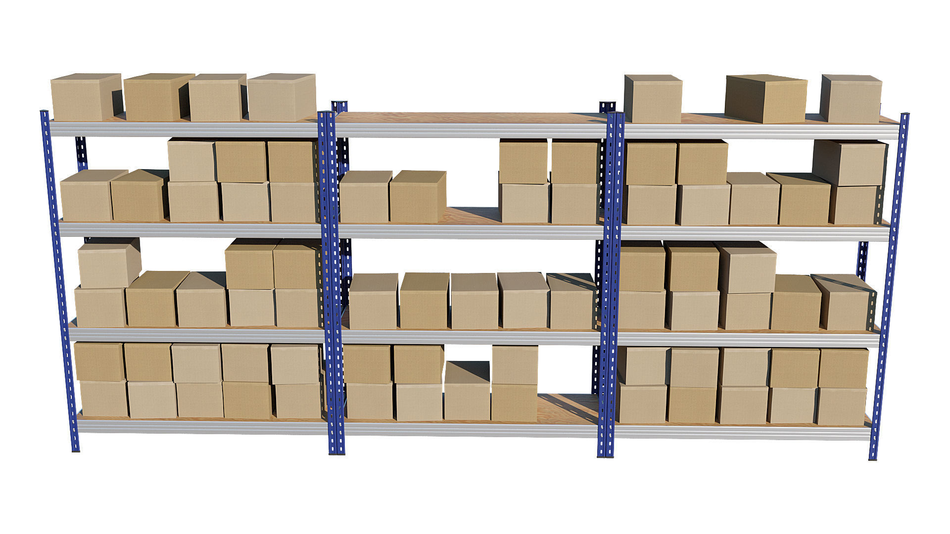 Warehouse Racking 3D model | CGTrader